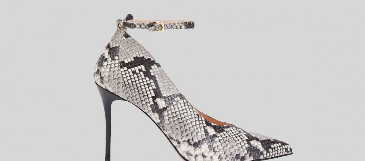 Python-print court shoe από Marella , must